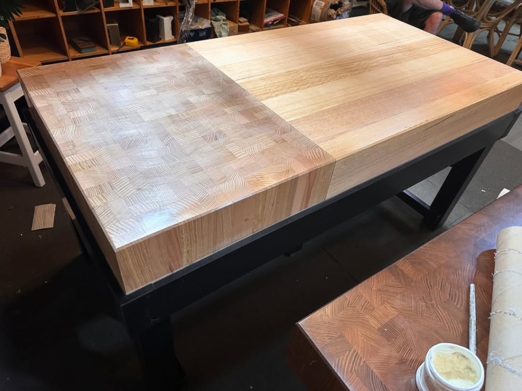 Combination Tables (2/3 Side Grain, 1/3 End Grain) - Imperial ...